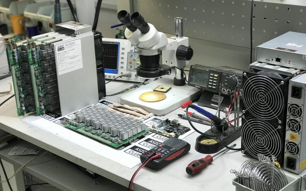 Repair of Asic Miner CR - biTMAIM - PC PRAGUE