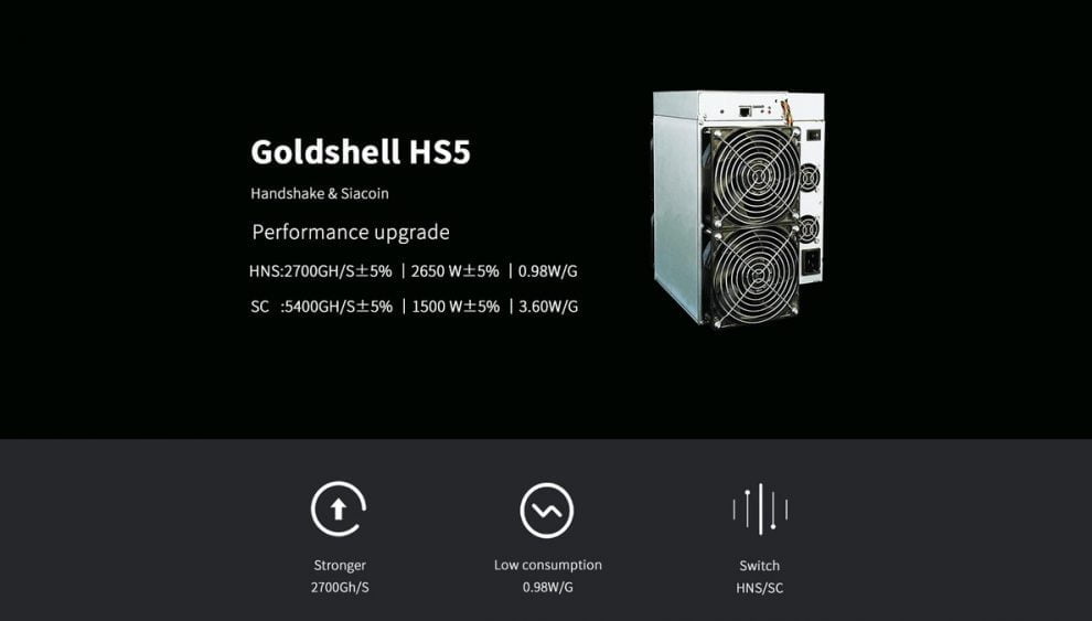 Goldshell HS5 - PC PRAGUE
